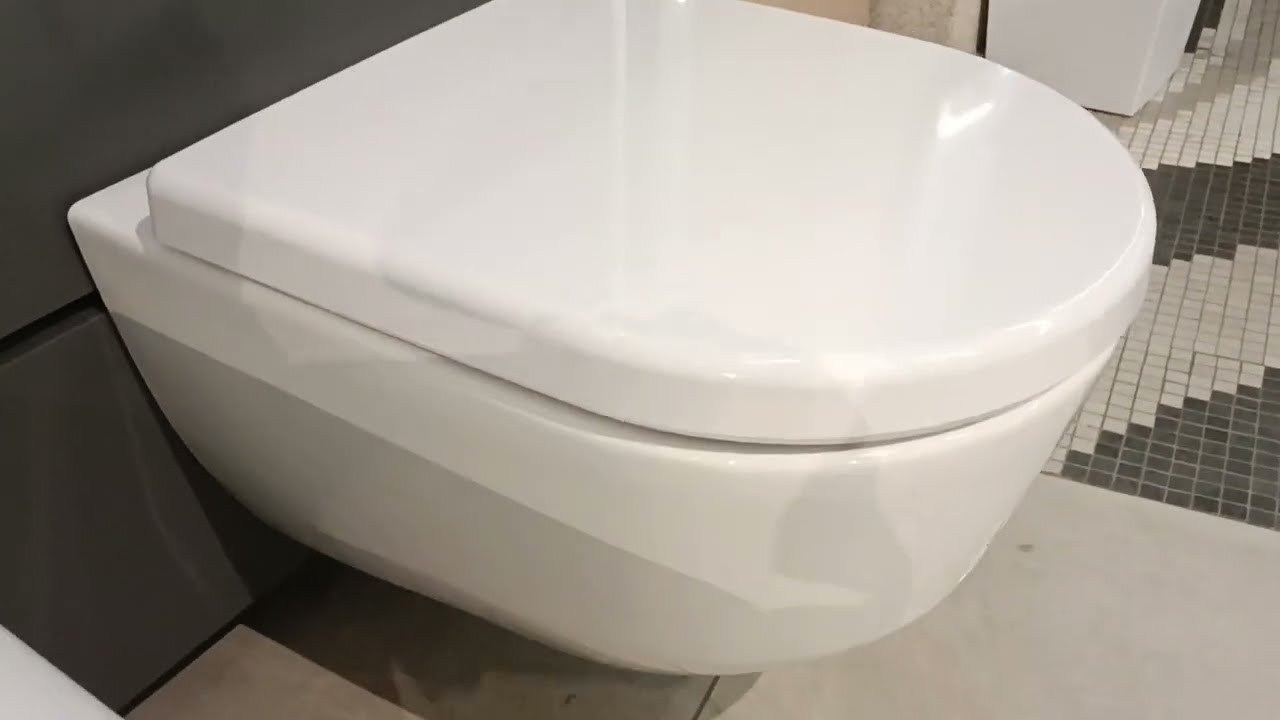 LAUFEN PRO H8969513000001 H8209660000001 RIMLESS SOFT CLOSE - YouTube