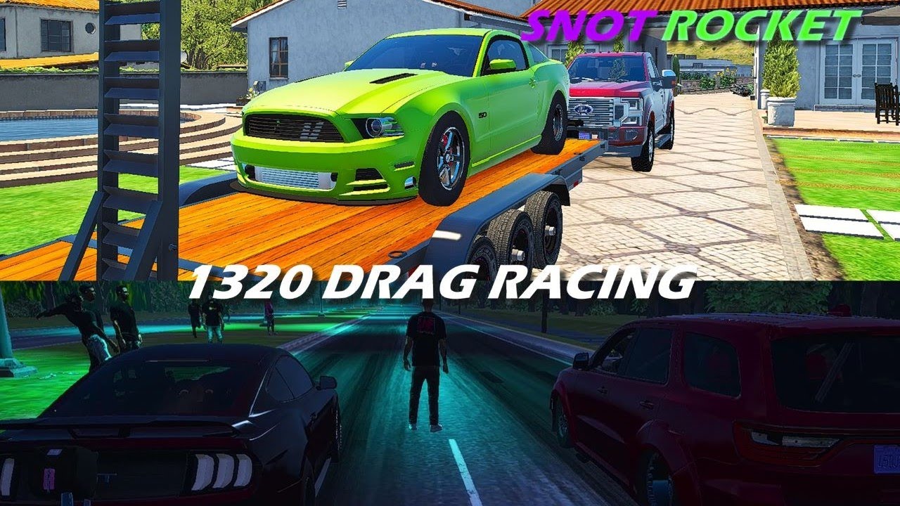 (PC) GTA FiveM:1320 DRAG RACING! Top10 List Racing| Racing My 1000Hp ...