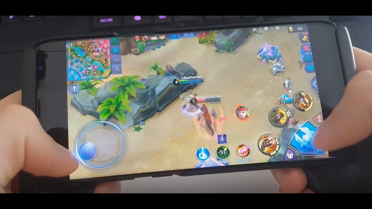 Mobile Legends Grip Review Gameplay! Turn Your Phone into a Hand ...
