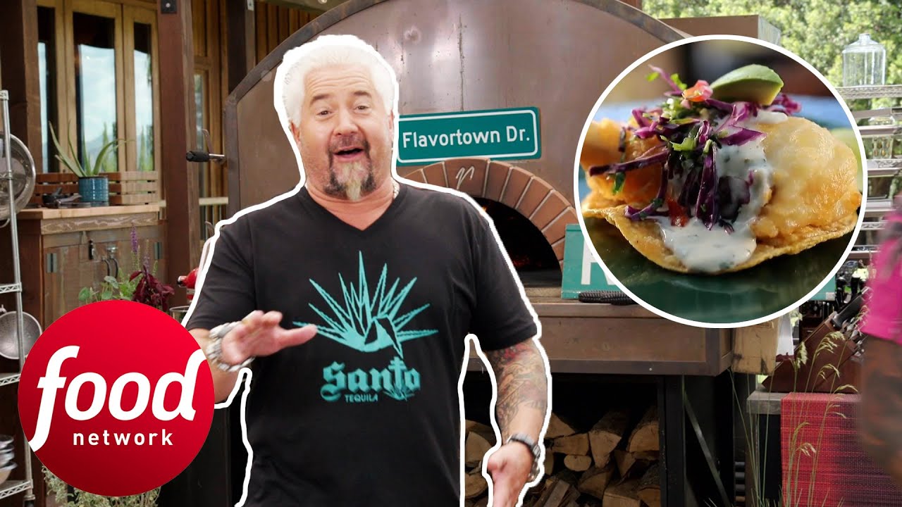 Guy Fieri Invites 4 Chefs To His Ranch To Make Him DELICIOUS Hawaiian ...