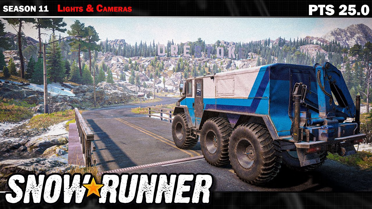 Season 11 Lights & Cameras Snowrunner pts 25.0 - YouTube