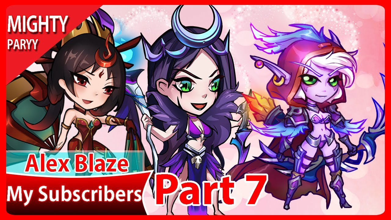 Mighty Party my subscribers part 7 Squad of Alex Blaze - Enemies will ...