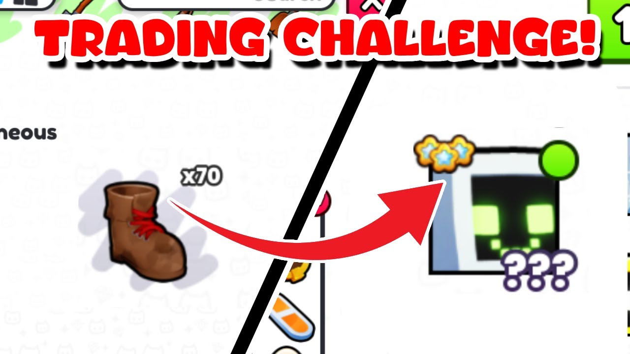 Trading Challenge: Boot to huge in Pet Simulator 99!😱GRINDING ...