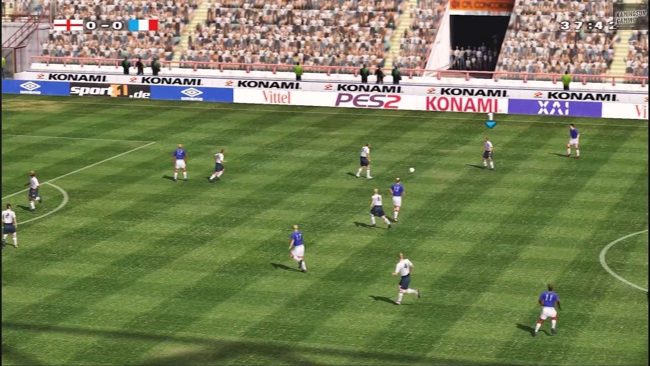 Pro Evolution Soccer 2 Gameplay | PCSX 2 Playstation 2 - YouTube