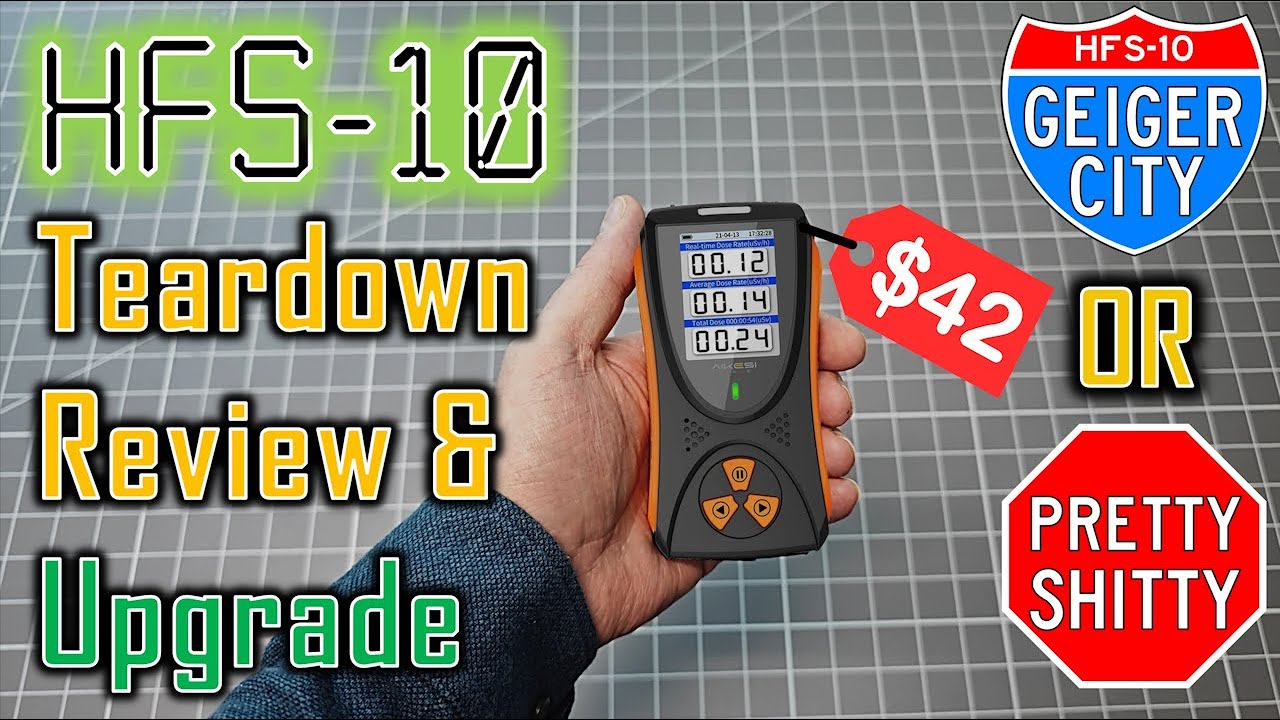 It's a popular Geiger counter, but is it any good? - YouTube