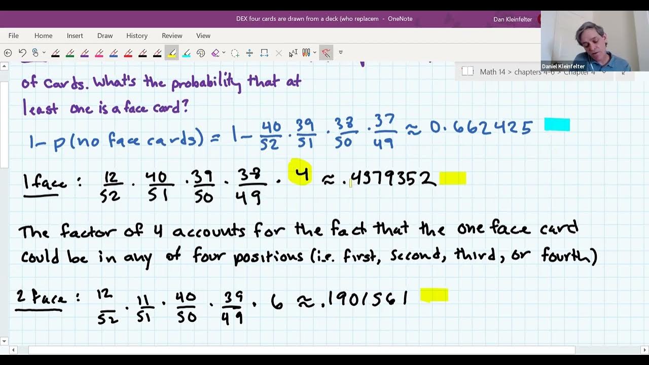 M14 4.3 Complements and Conditional Probability, Part 2 - YouTube