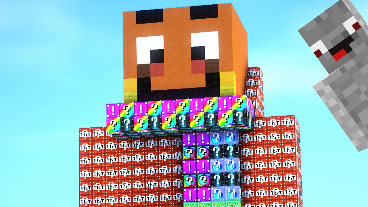 XXL MLG PALUTEN LUCKY BLOCK BATTLE! Ultra BOSS GAMEPLAY! Minecraft ...