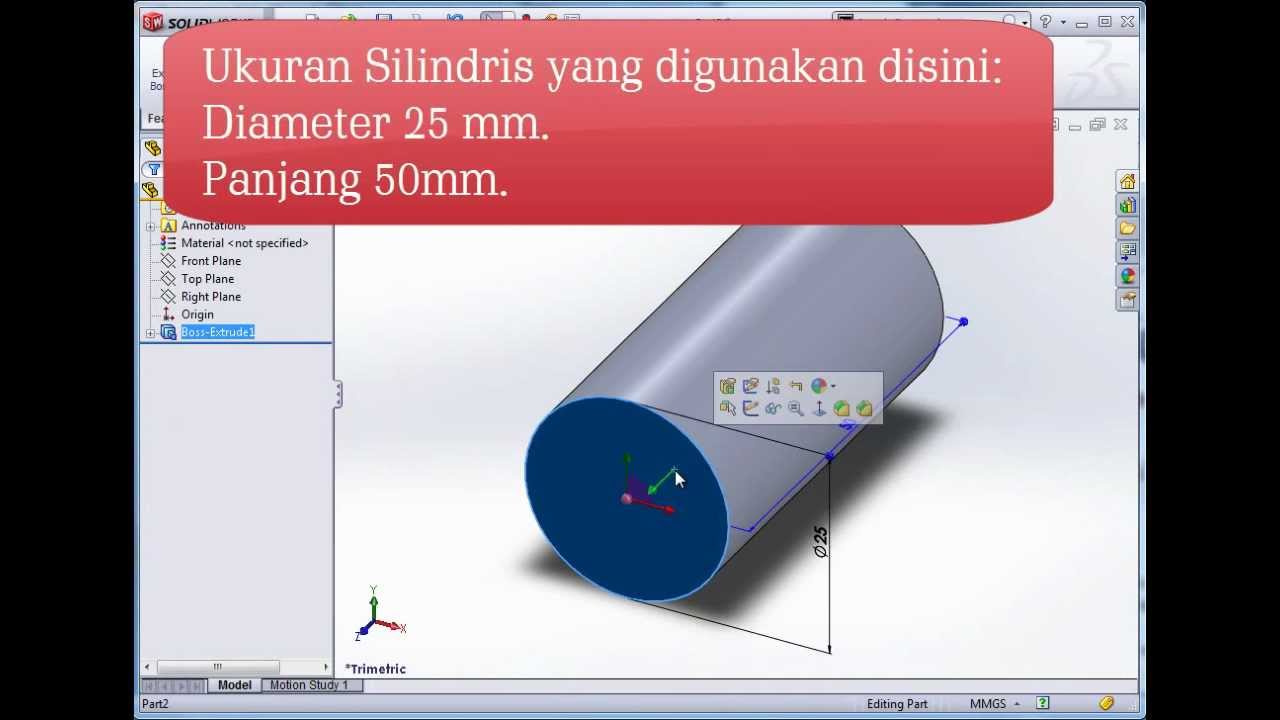 How To Make Knurled Profile - YouTube