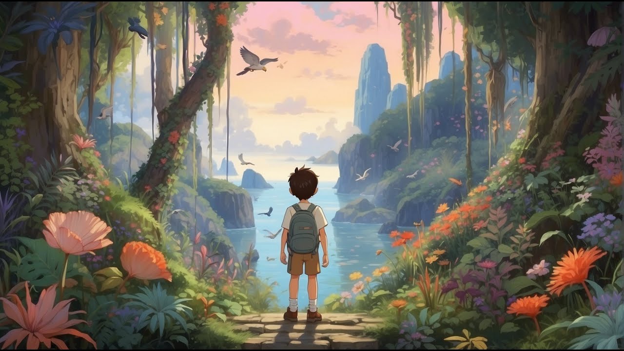 "Soothing 🌳 Lofi Ensures Comfort 🦋 Immersive Study//Work [ Lofi hip hop ...