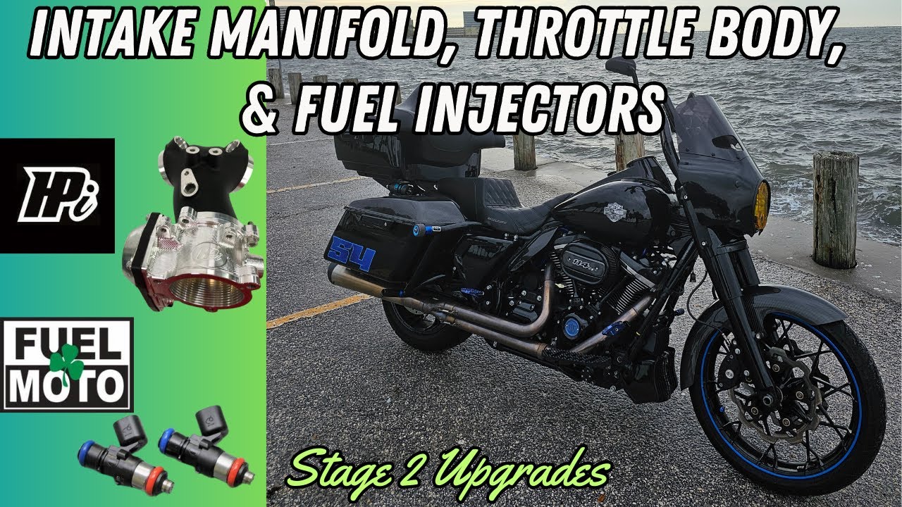 62 mm HPI Intake Manifold & Throttle Body Installation Harley Davidson ...
