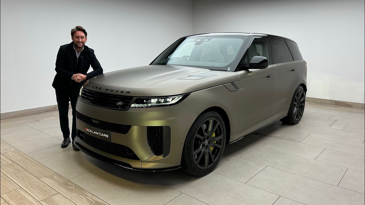 2024 Range Rover Sport 4.4 V8 P635 SV Edition One Carbon - YouTube