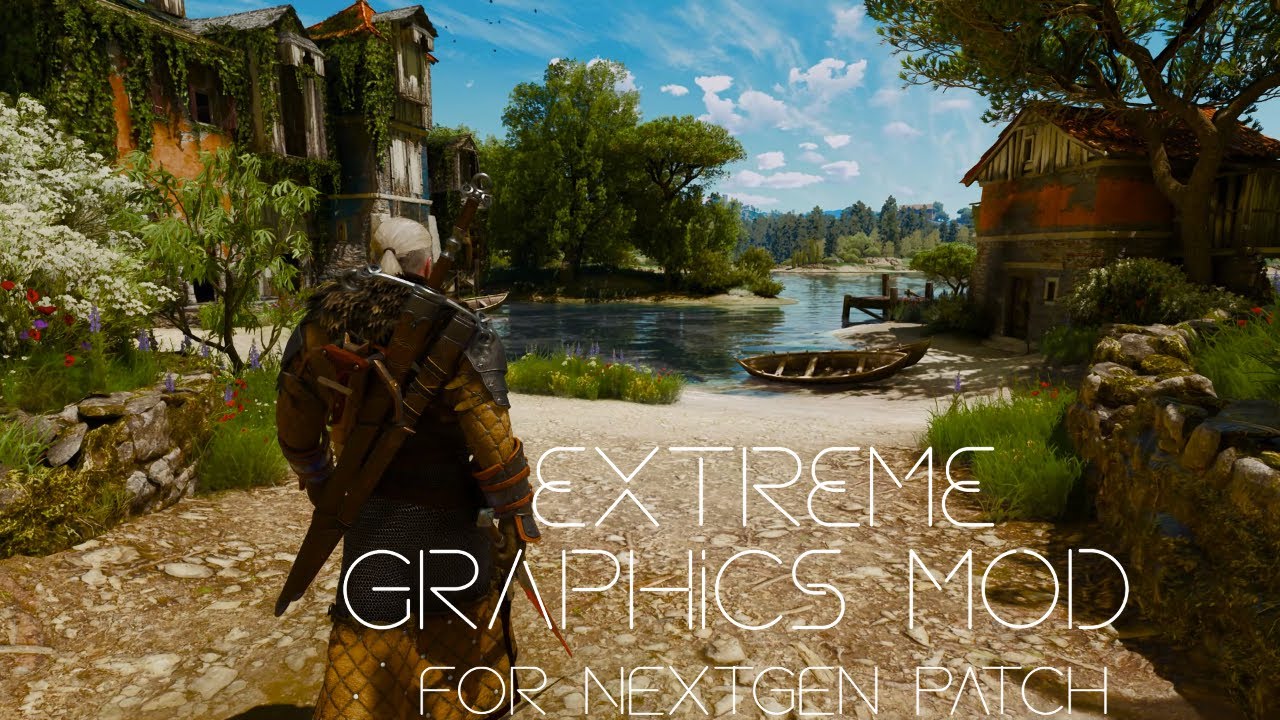 Witcher 3 / Even more beautiful Next Gen version Graphics MOD - YouTube
