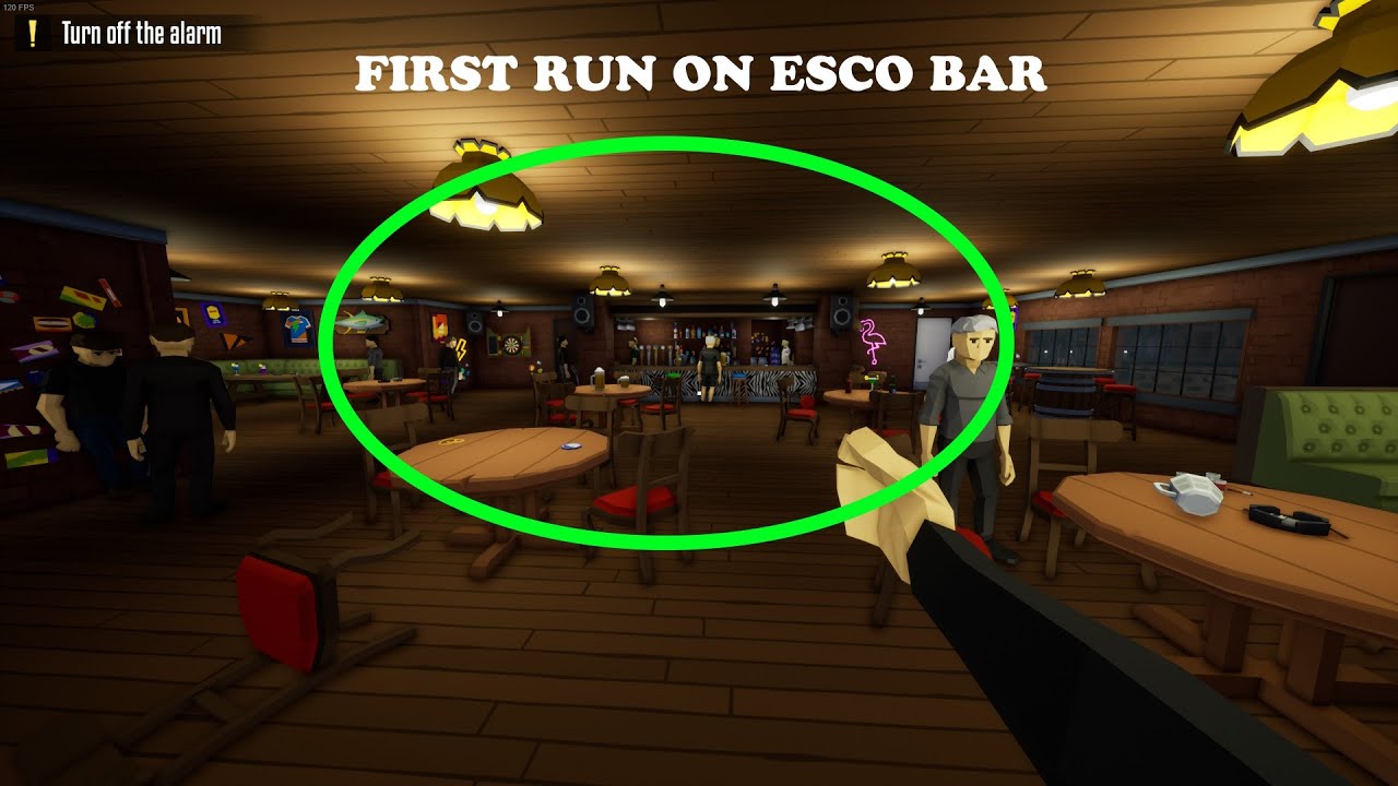 First Run at Robbing Esco Bar - One-Armed Robber - YouTube
