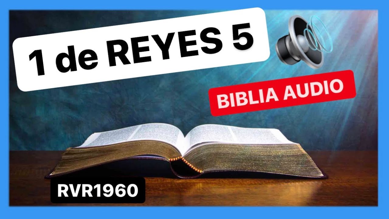 1 de Reyes 5 - PACTO DE SALOMÓN CON HIRAM 📖 Biblia Audio RVR1960 - YouTube