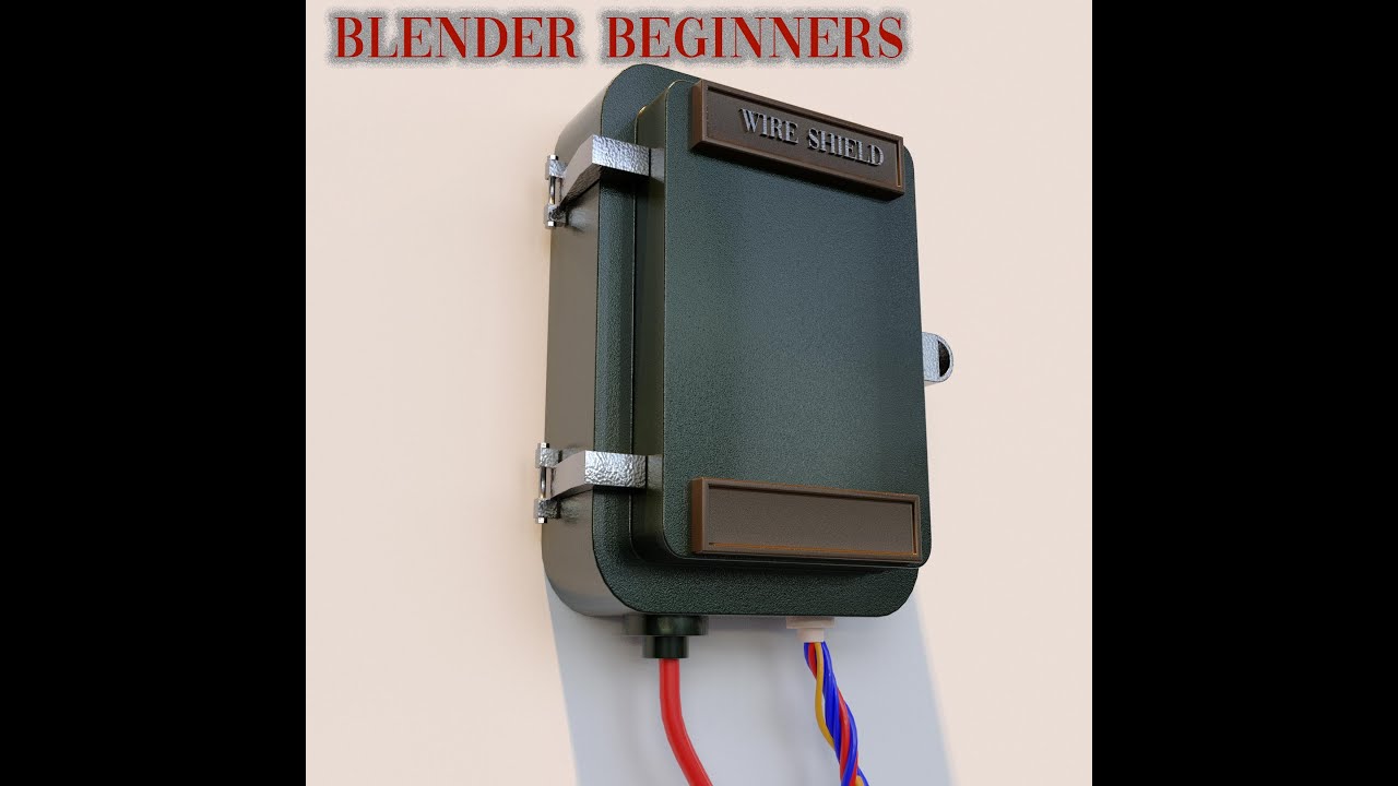 Blender Tutorial Electrical Box - Prop Modeling - YouTube