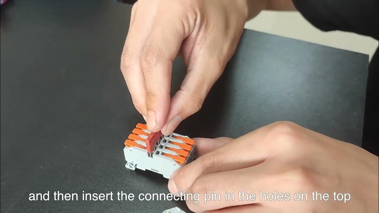 Koverflame LT-4 Push In Electrical Wire Cable Connector 1 pin lever Nut ...