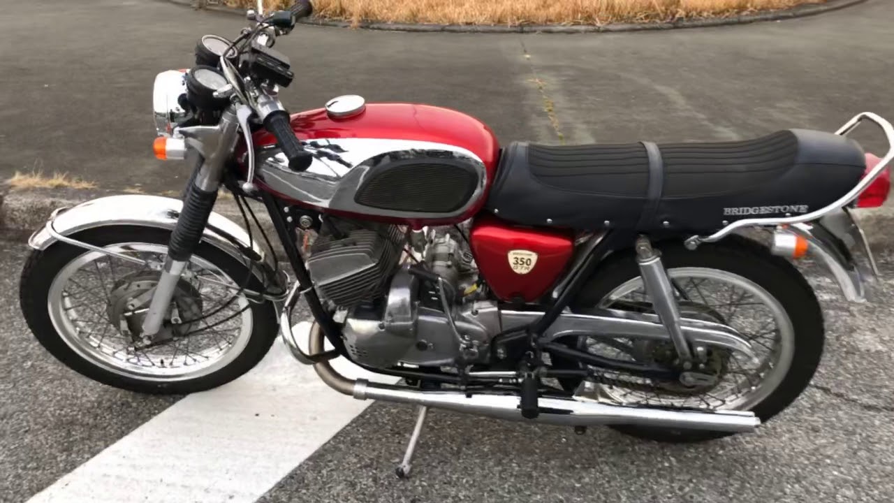 Bridgestone 350 GTR 1968 - YouTube
