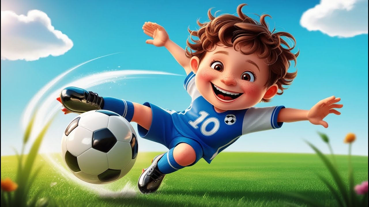 Soccer Song (Football Song) | Nursery Rhymes & Kids Songs The Soccer ...