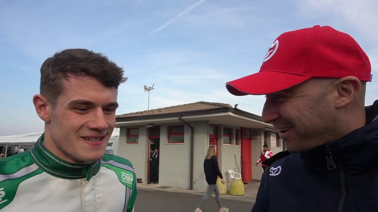 Joseph Turney (Tony Kart - Vortex) OK, WSK Super Master Series Rd2 ...