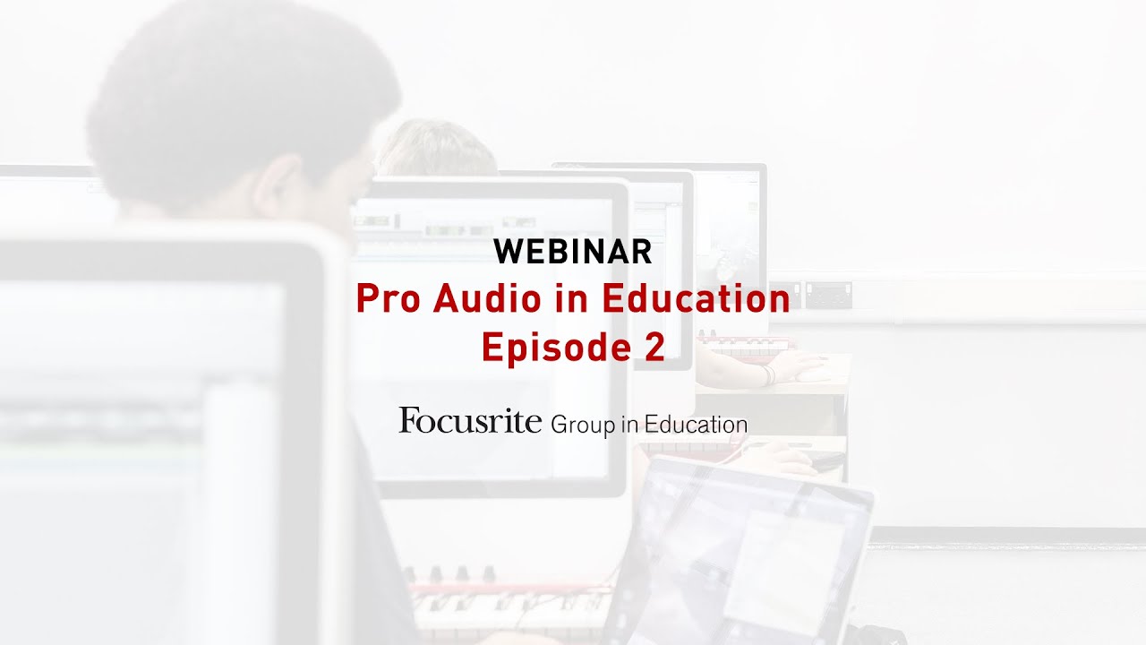 Studio Recording and Production Essentials - Pro Audio In Education ...