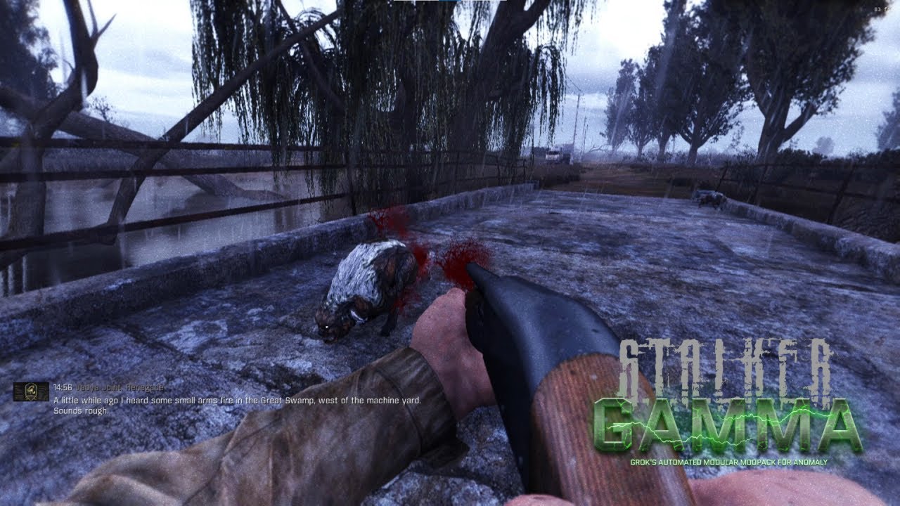 Take a step forward to The Great Swamp in Stalker Gamma - YouTube