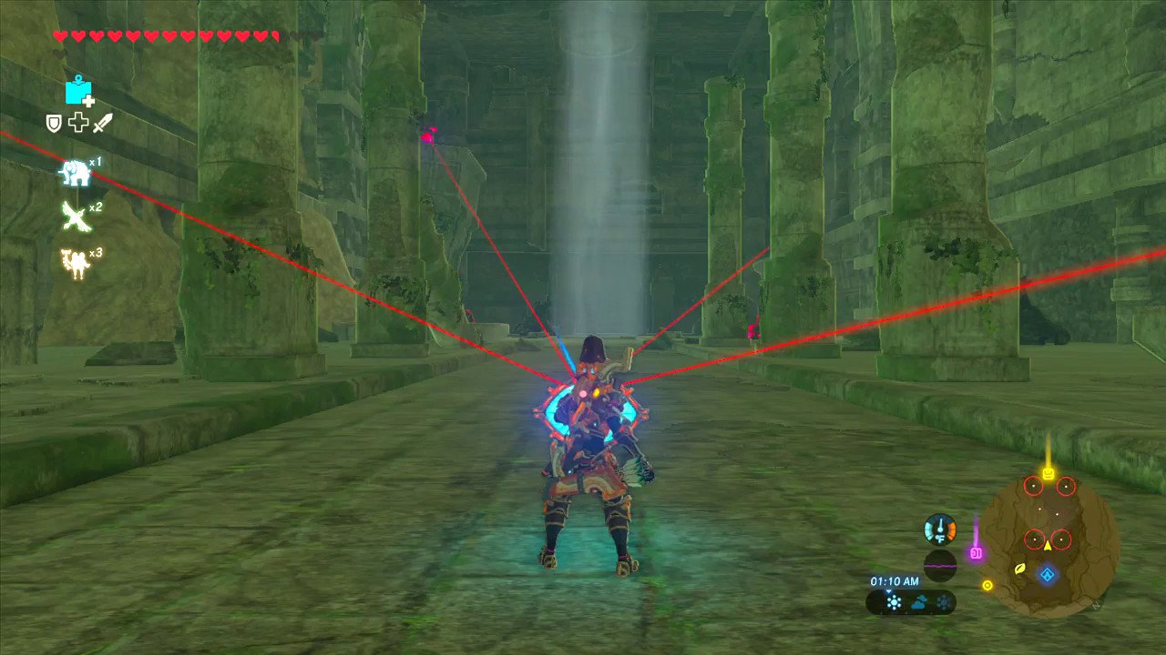 The Legend Of Zelda Breath Of The Wild - Mirror Shield - YouTube