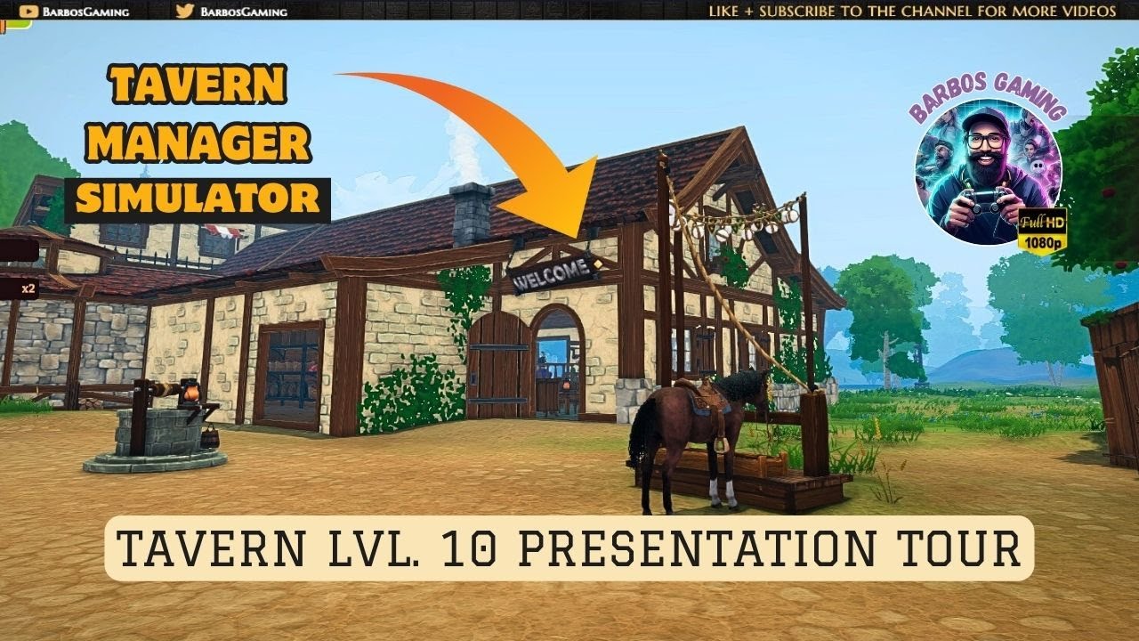 Tavern Manager Simulator - Tavern Level 10 Reputation PRESENTATION ...