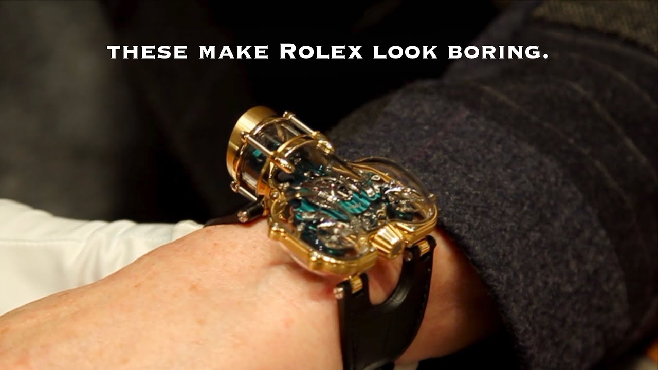 The Pagani of watchmakers, mind blowing watches! (MB&F Lab Rodeo Drive ...