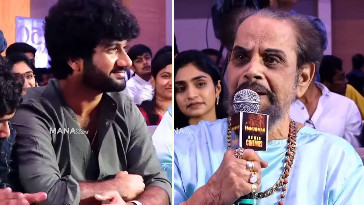 MM Keeravani Father Shiva Shakthi Datta Speech @ #HanuMan Gratitude ...