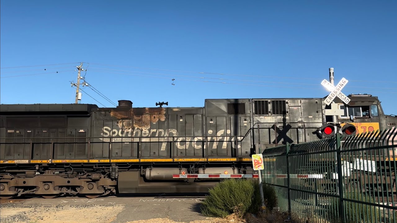 UP 6378 Patch SP Leads Z-Train South - Calaveras Bike Trail Private ...