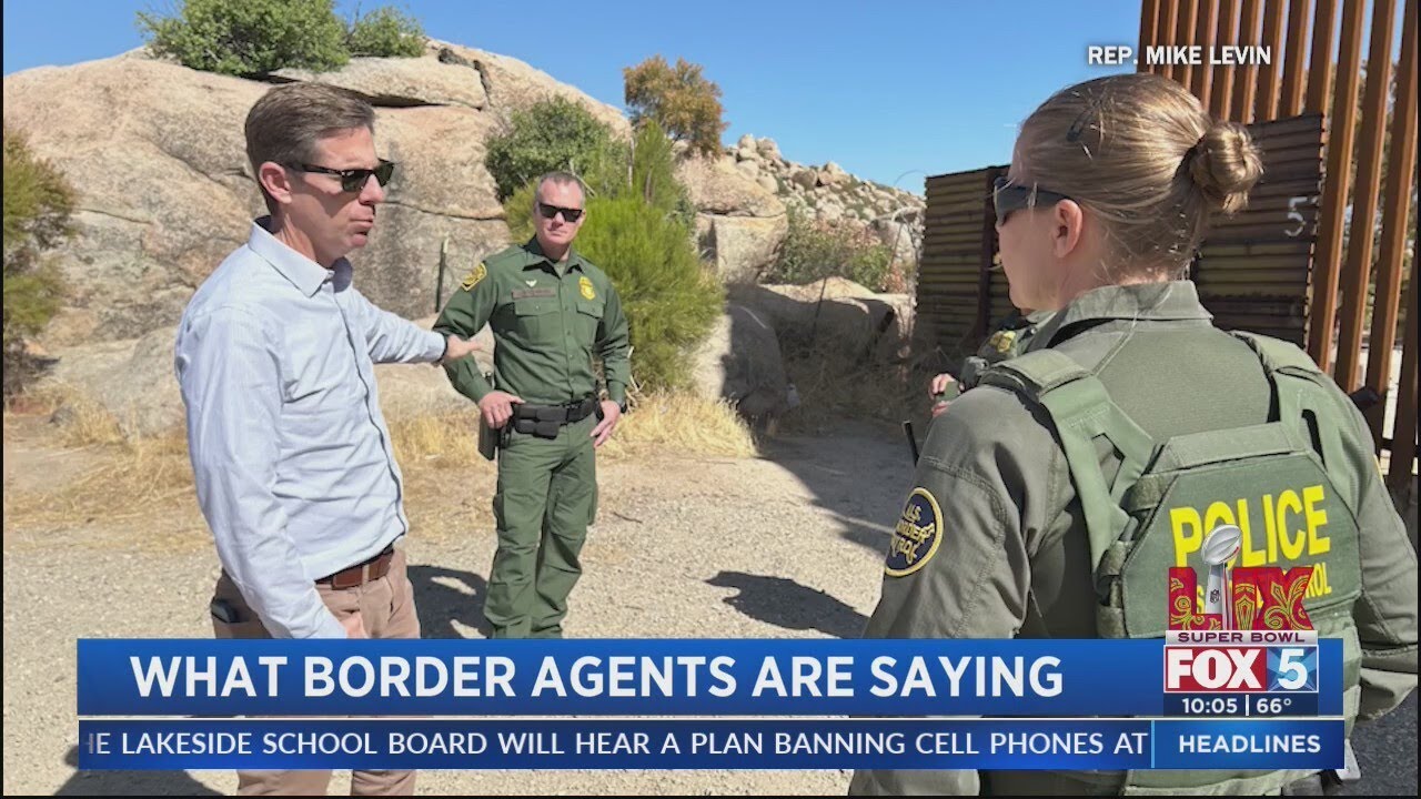 Congressman Levin speaks to border agents on how things are changing ...