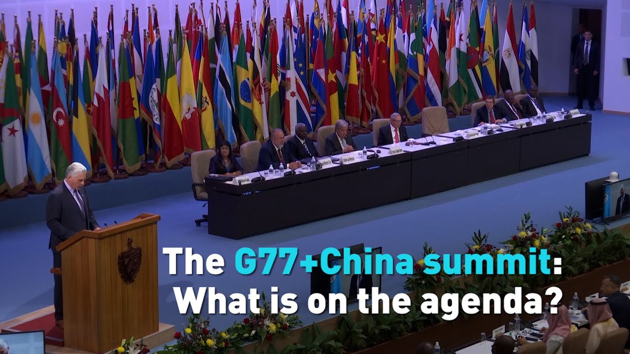The G77+China summit: What is on the agenda? - YouTube