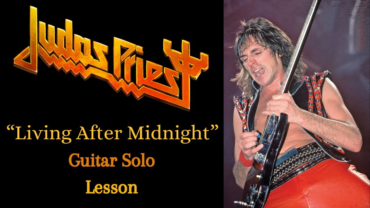 Judas Priest Living After Midnight Solo Lesson - YouTube