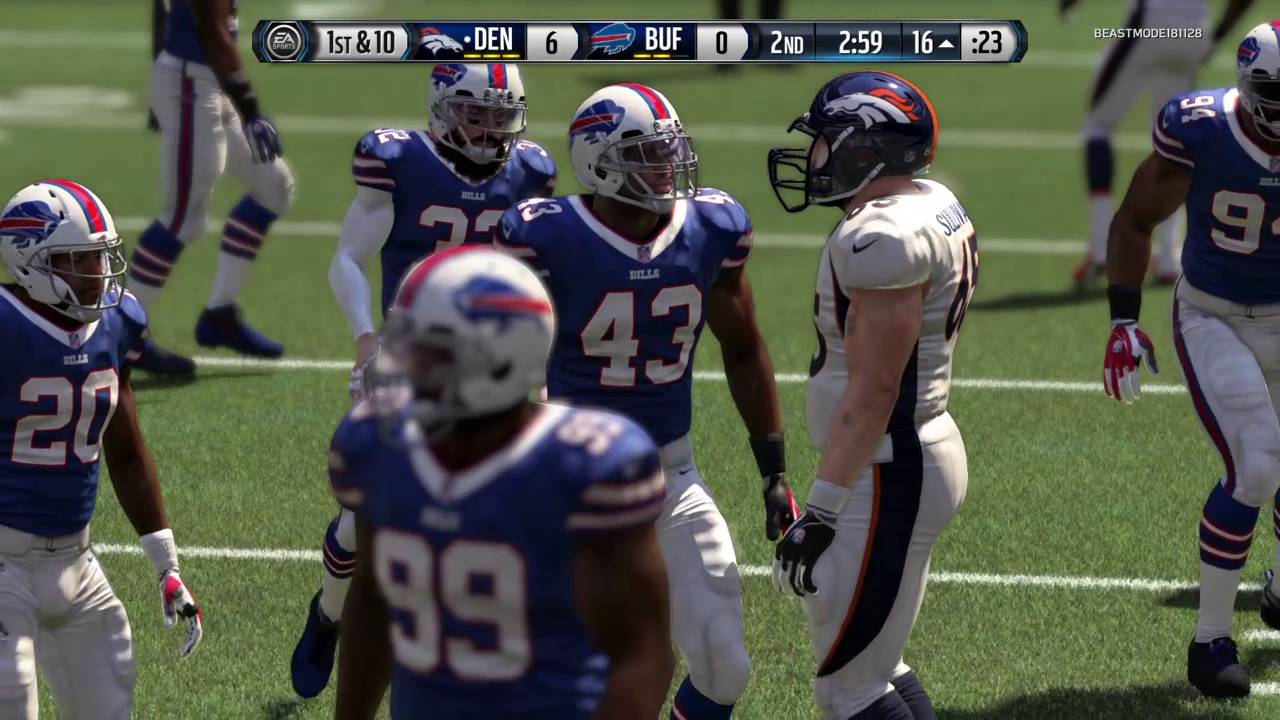 Madden 16 gameplay - YouTube
