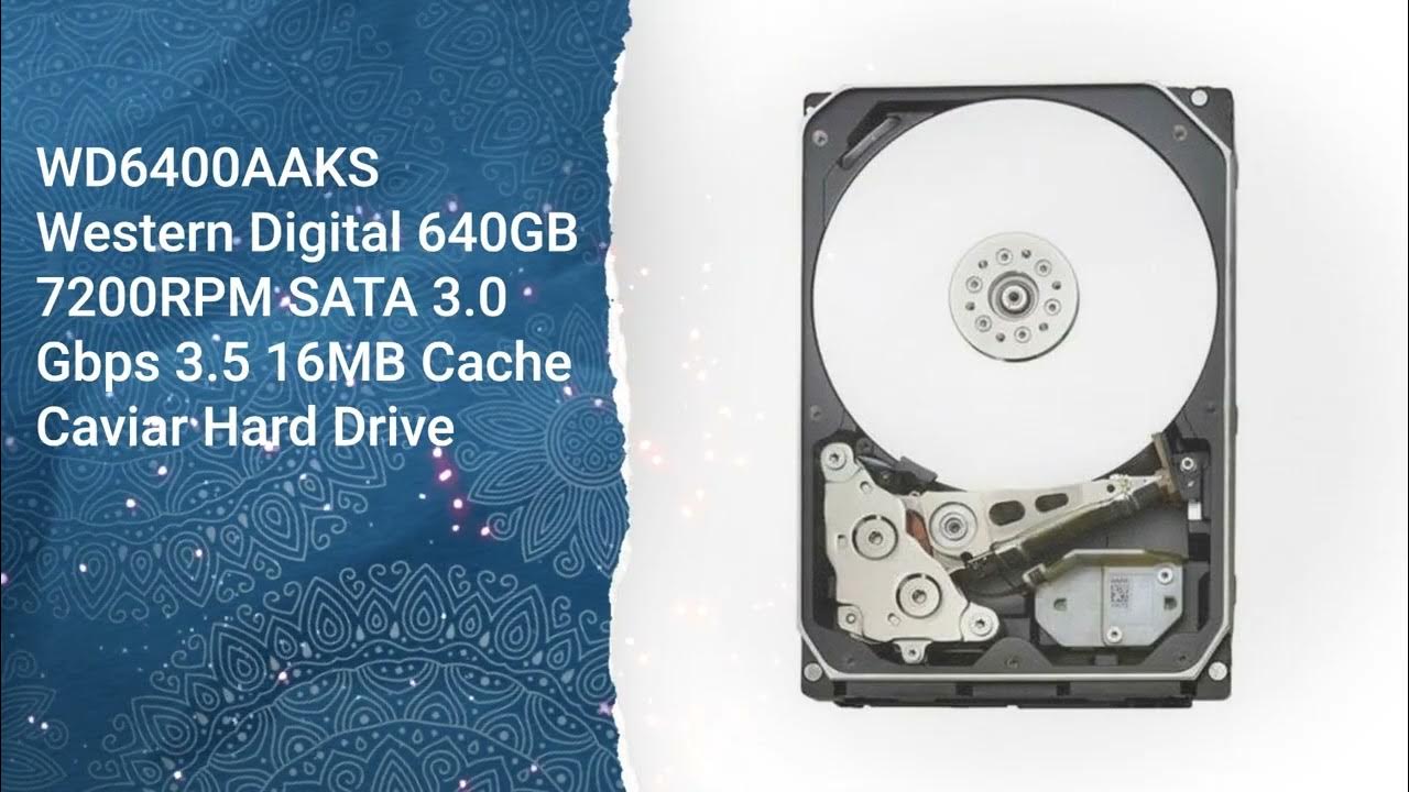 WD6400AAKS Western Digital Caviar Blue 640GB 7200RPM SATA 3Gbps 16MB ...