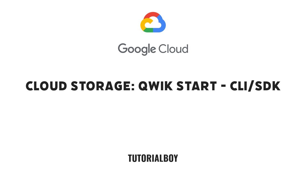 Cloud Storage: Qwik Start - CLI/SDK || GSP074 || #googlecloud #tutorialboy24 #qwiklabs # ...