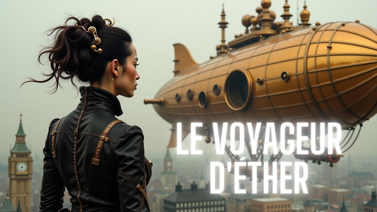 Le Voyageur d'Éther - AI short film Steampunk - YouTube