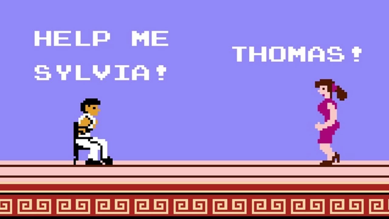 Endlich! Sylvia rettet Thomas - KUNG FU (NES) - YouTube