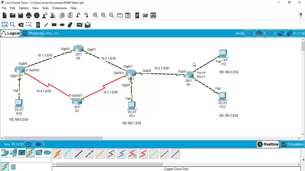Curso Fundamentos de EIGRP - Cambios en la red con EIGRP - YouTube