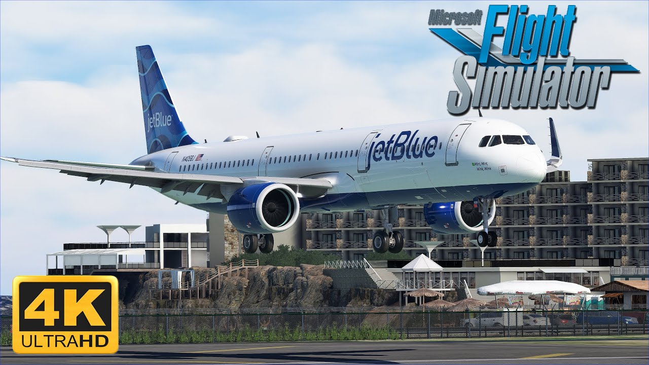 (4K) Microsoft Flight Simulator 2020 - ULTRA GRAPHICS - A321NEO Low ...