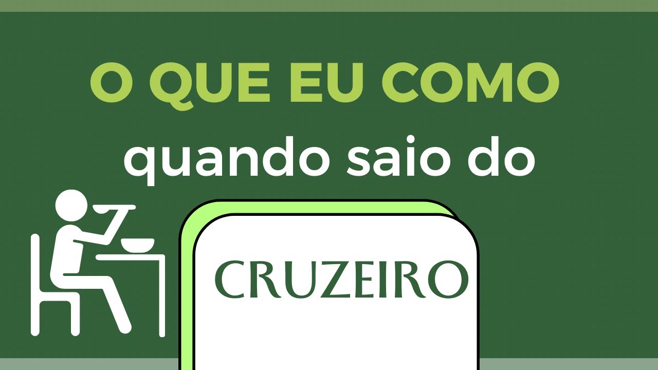 O QUE EU COMO QUANDO SAIO DO NAVIO? - YouTube
