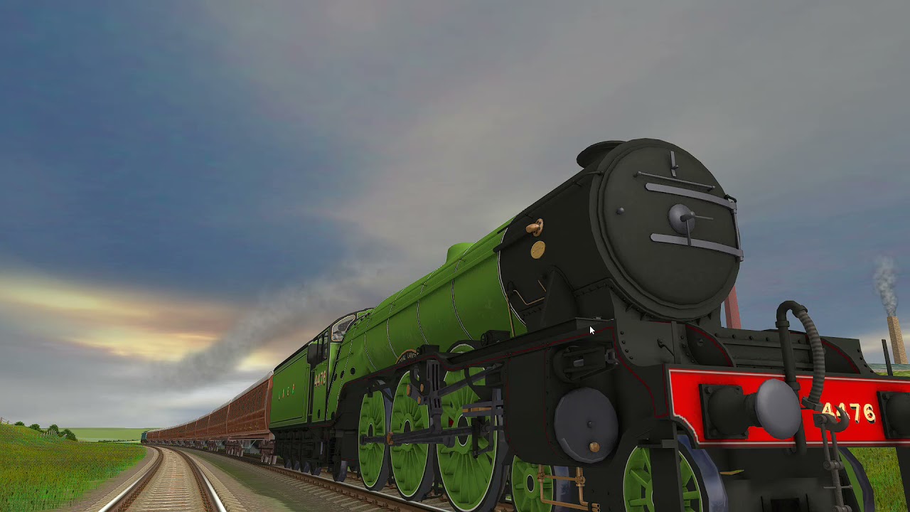 Trainz A New Era 2021 LNER Gresley Class A3 at 100mph - YouTube