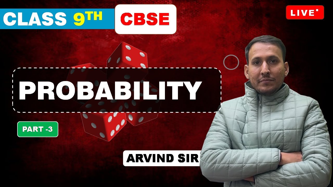 PART 3 PROBABILITY| BOARD | CBSE LEVEL MCQ DISCUSSION | CLASS IX ...