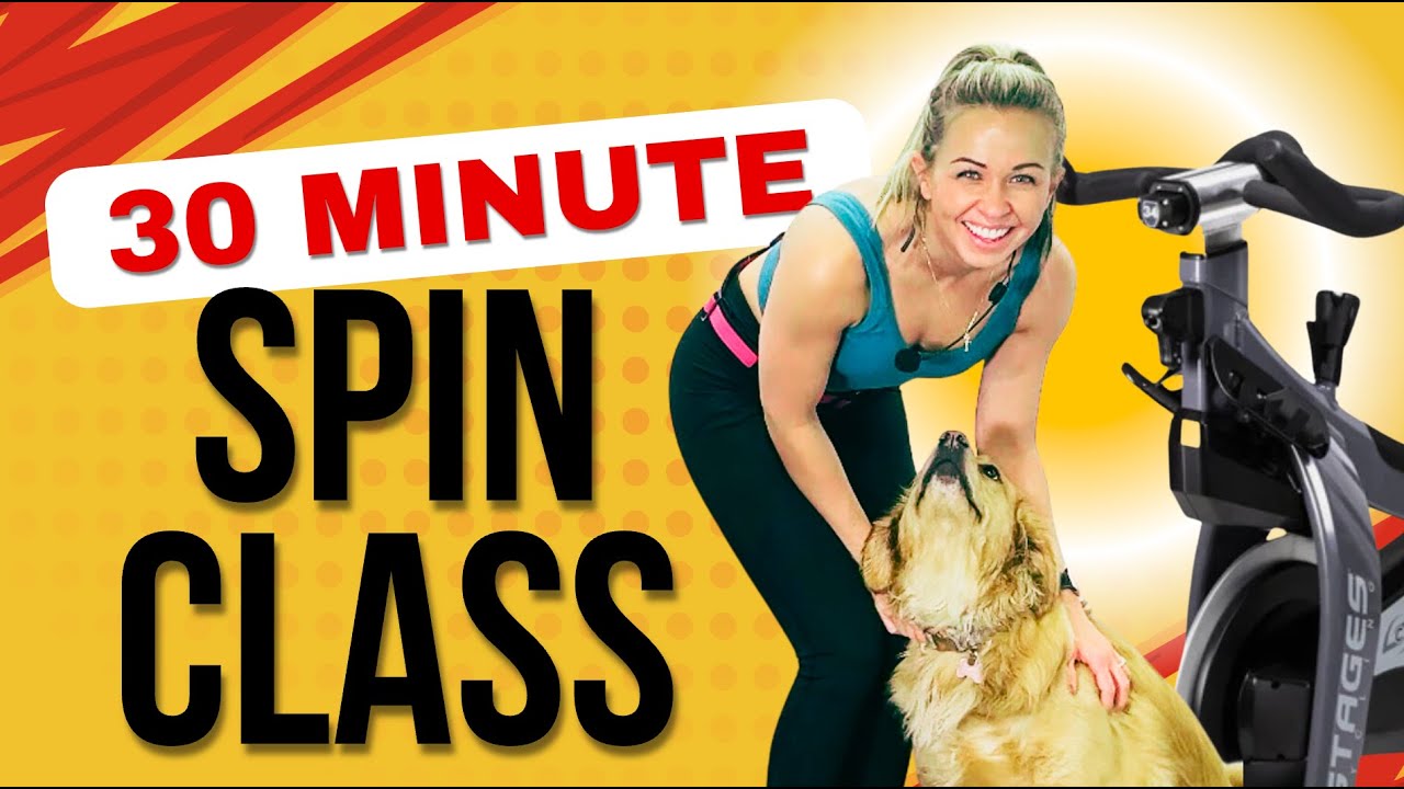 30 MINUTE INDOOR CYCLING CHALLENGE || RHYTHM RIDE SPIN CLASS - YouTube