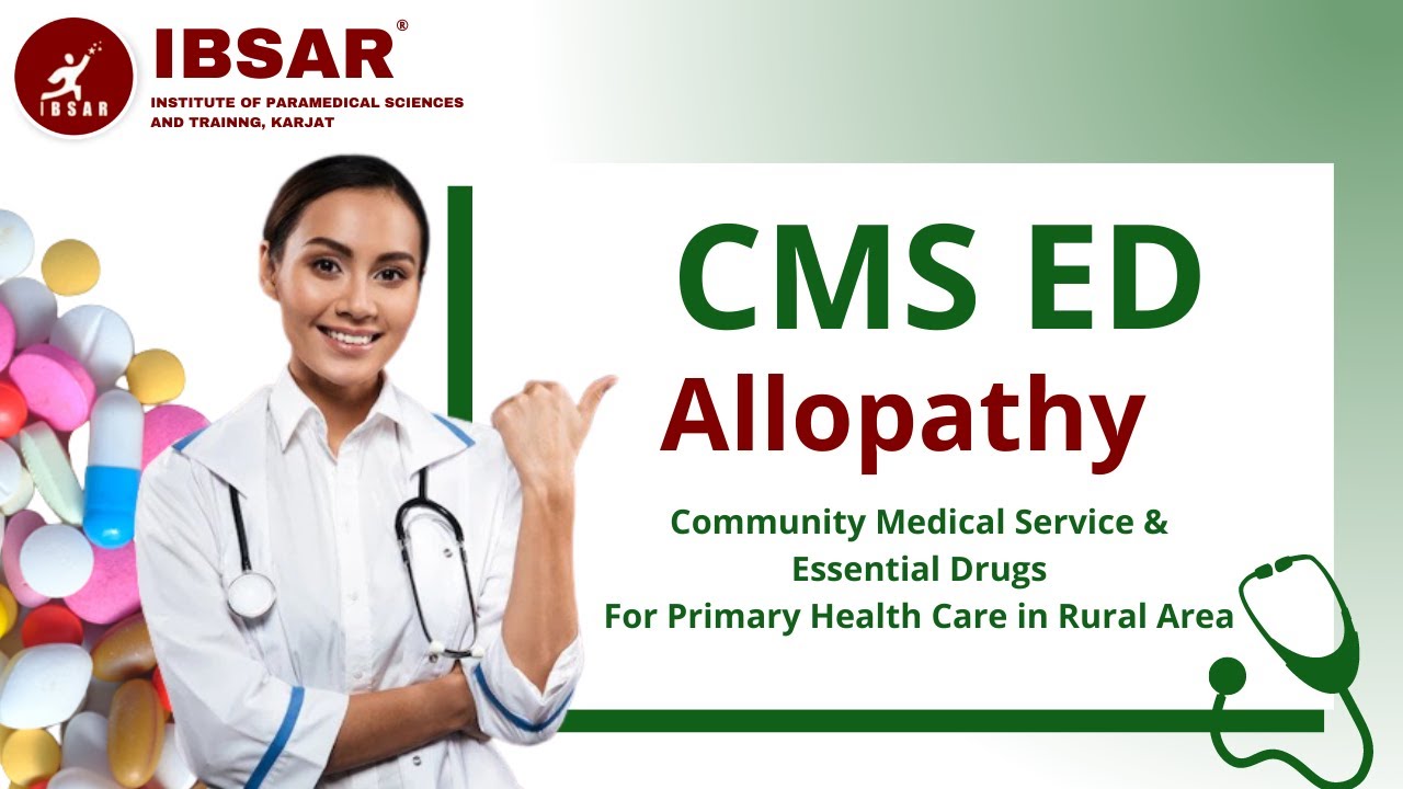 CMS & ED Course Full details | IBSAR Institute of Paramedical Sciences ...