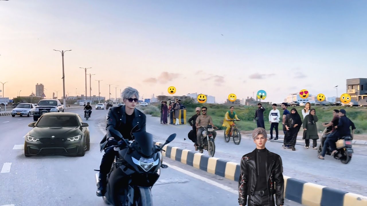 Sylus on Bike 🏍️ Caught amazing public reactions 🇵🇰😲 - YouTube