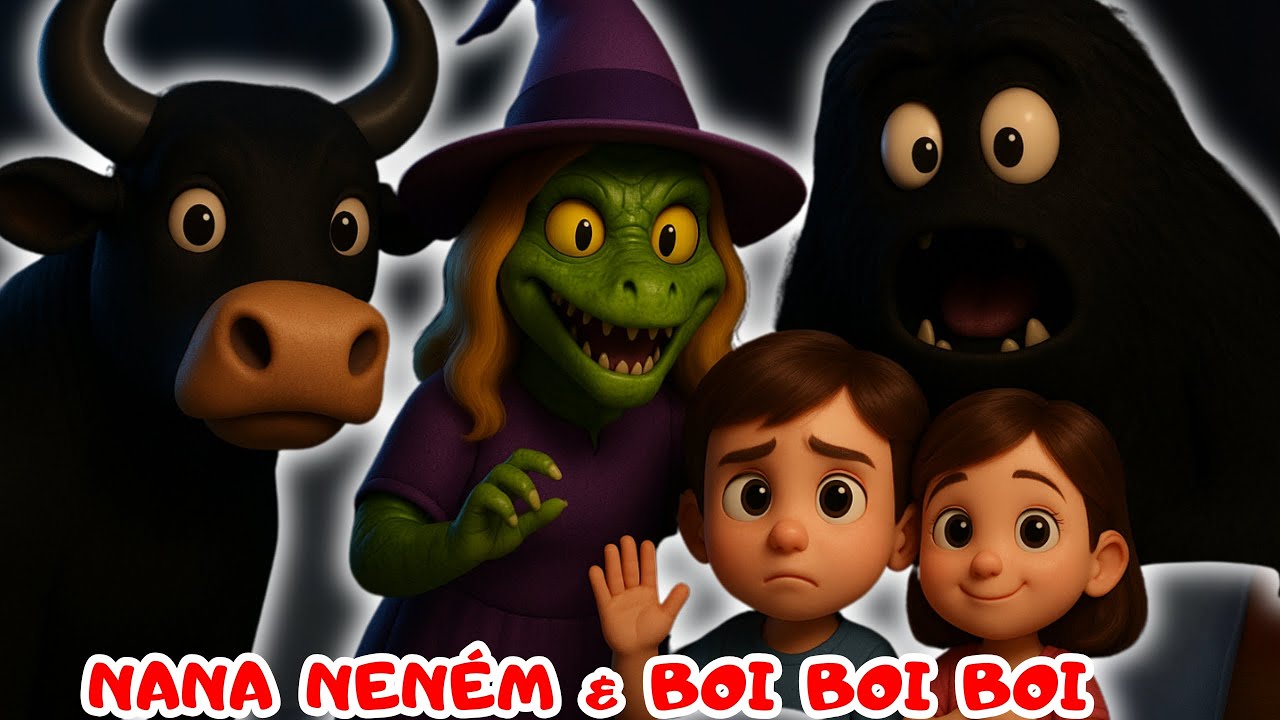 Boi da Cara Preta | Nana Neném, Boi Boi Boi | Canção de Ninar - YouTube
