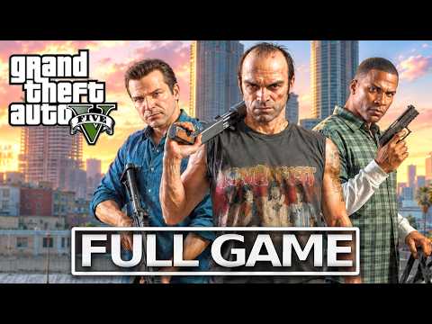 GTA 5 Full Gameplay Walkthrough / No Commentary【FULL GAME】 Grand Theft Auto 5 4K UHD