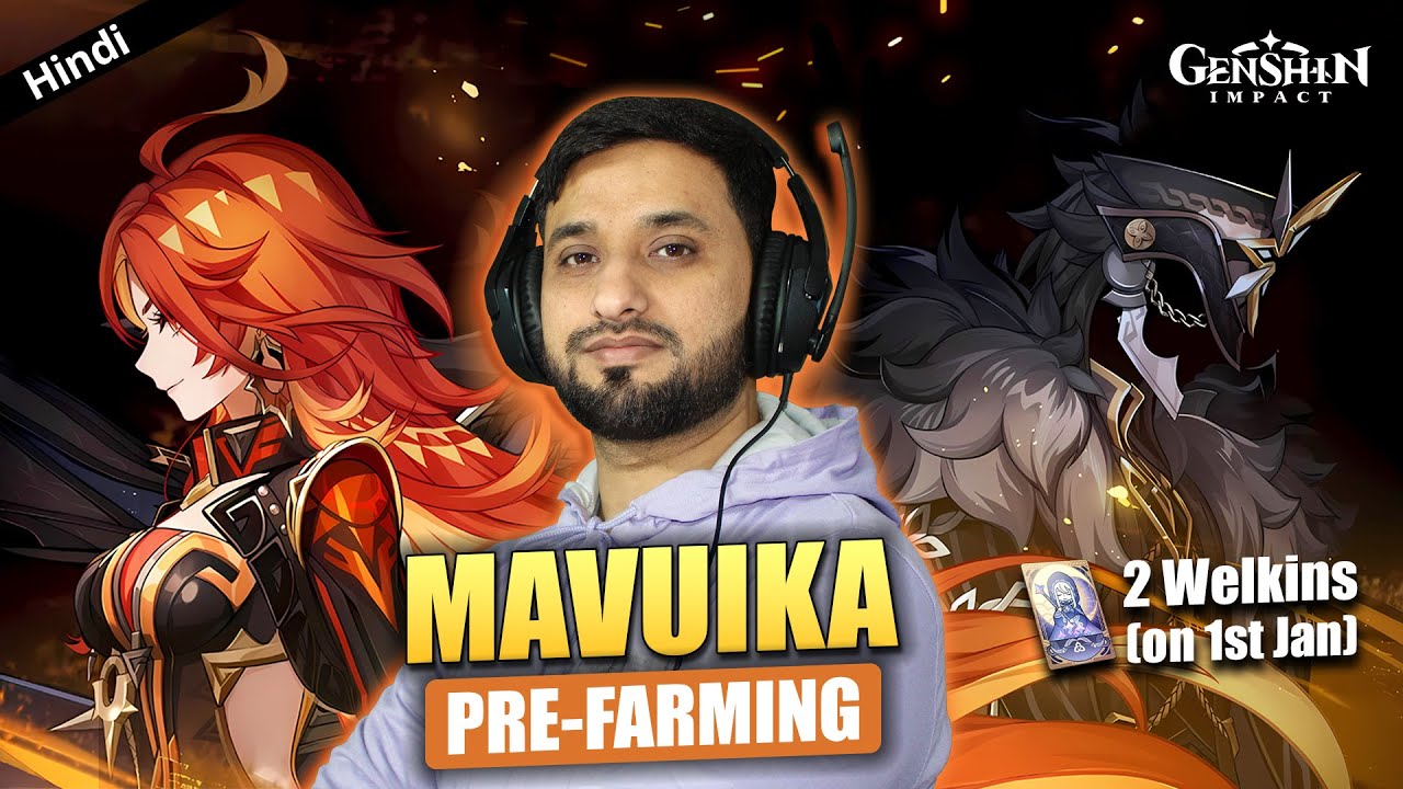 FARMING MAVUIKA ARTIFACTS NOW | Genshin Impact (Hindi) | Daily Stream ...
