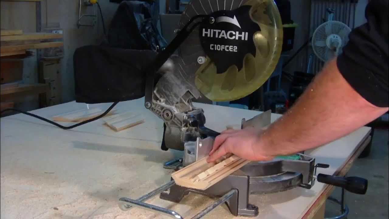 Hitachi 10-in Compound Miter Saw - C10FCE2 - YouTube